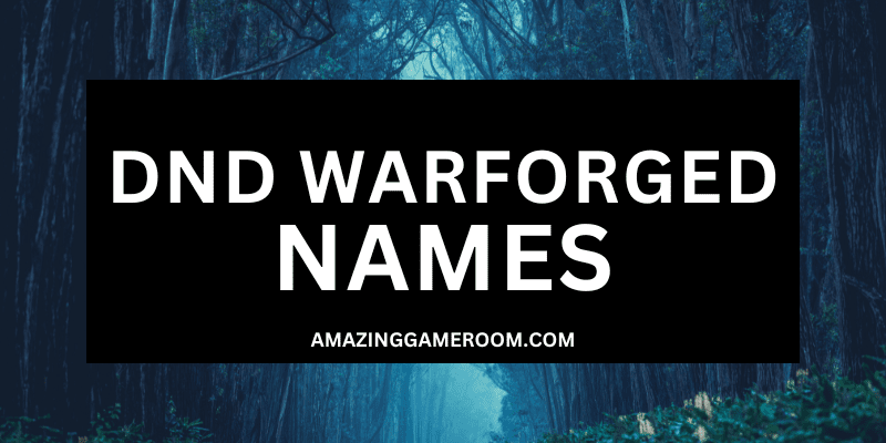 Best 250 DnD Warforged Names (With Meanings)